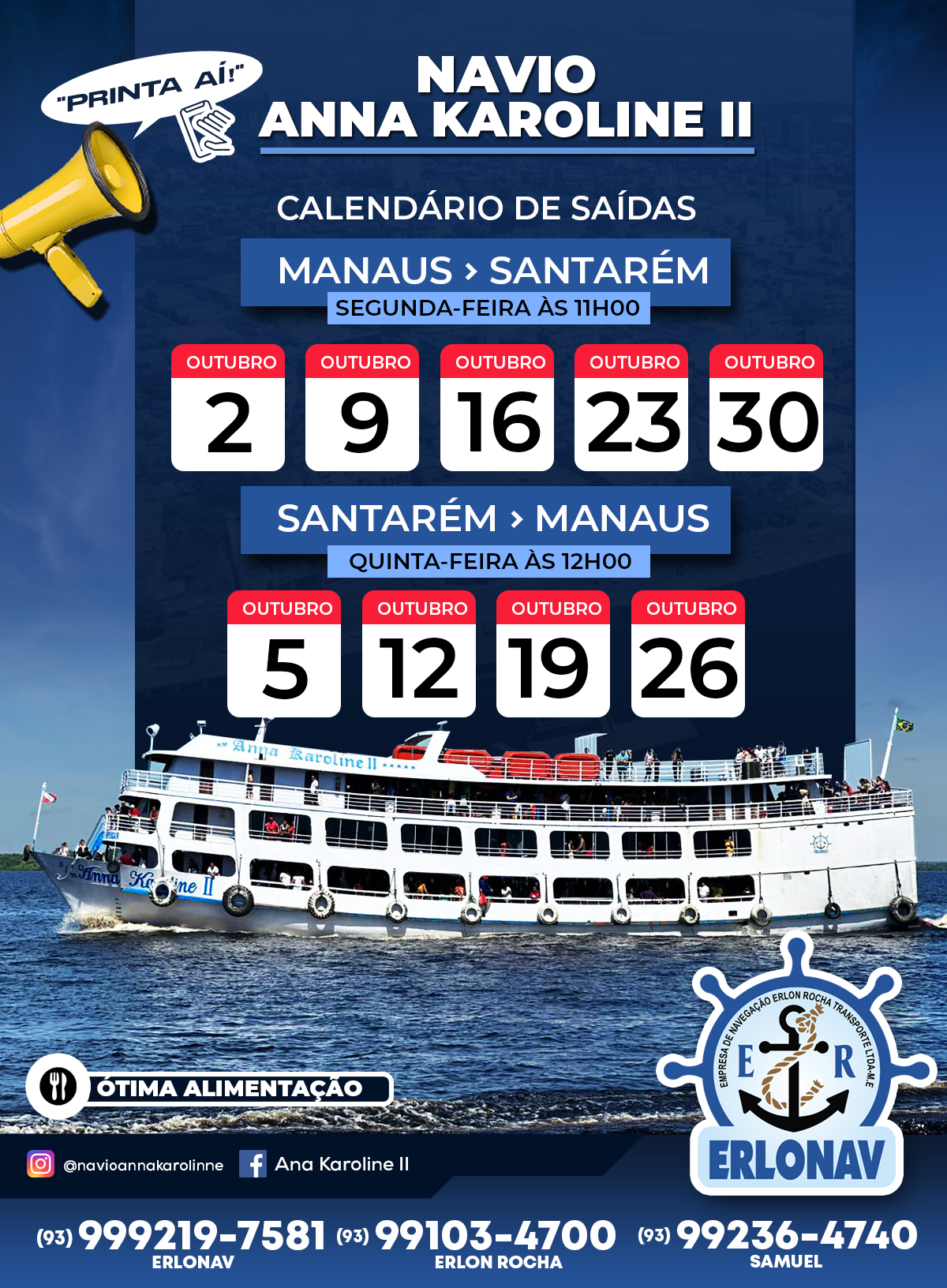 NAVIO ANNA KAROLINE II – Barcos do Norte